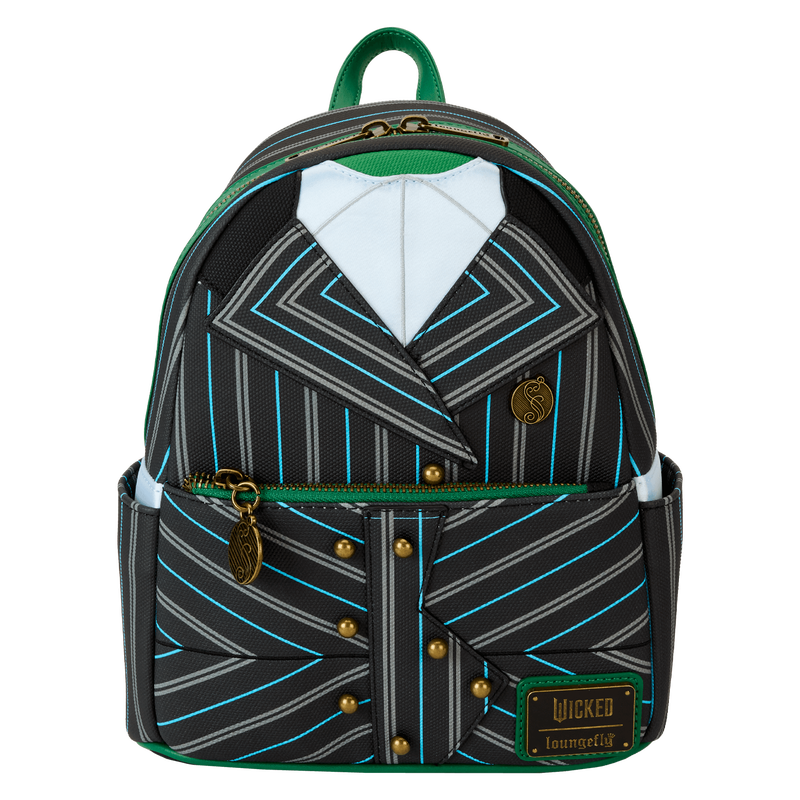 Loungefly Wicked Elphaba Shiz University Uniform Cosplay Mini Backpack ...