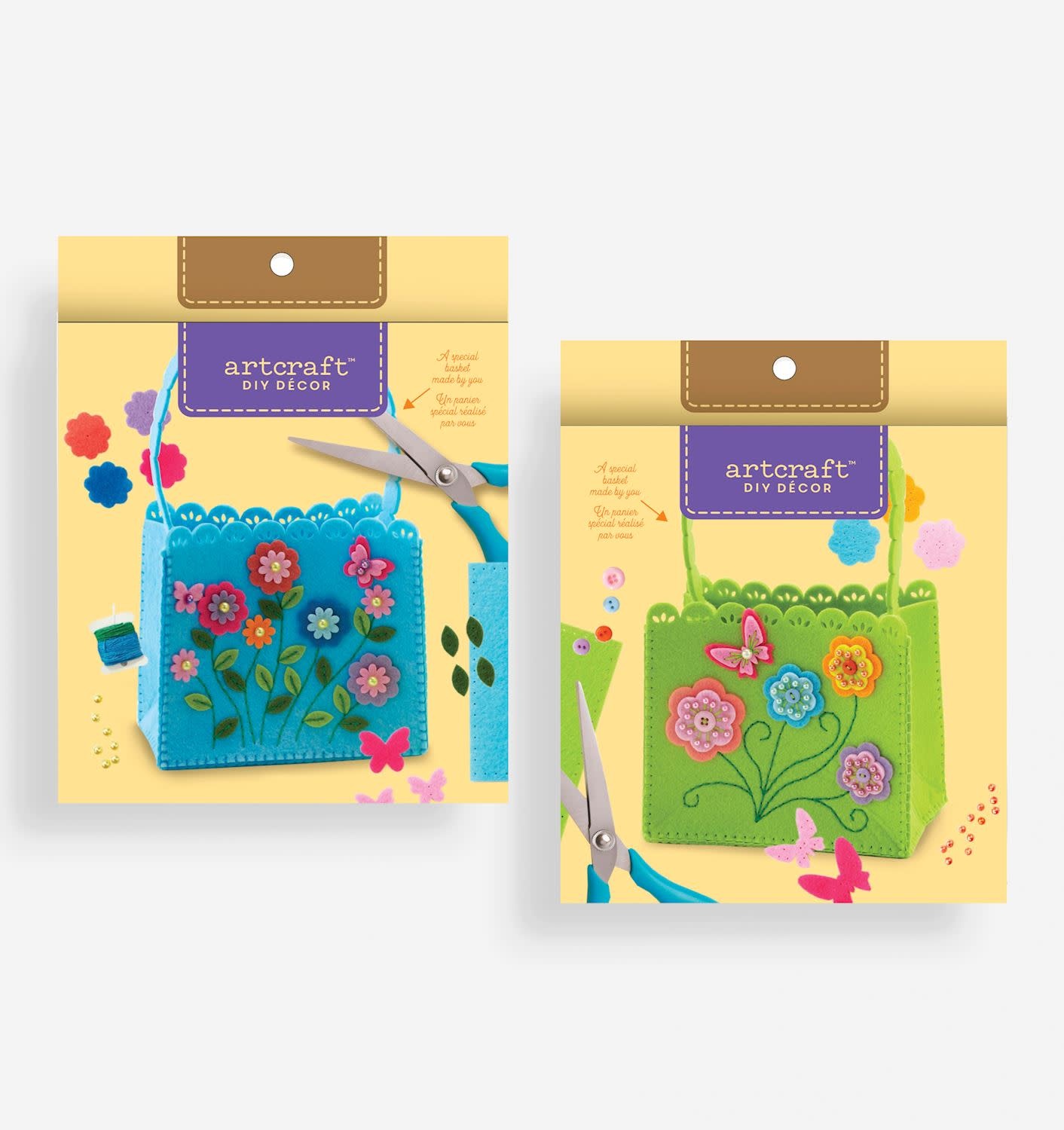 DIY Felt Easter Basket Kit Assorted - Tumbleweed Toys