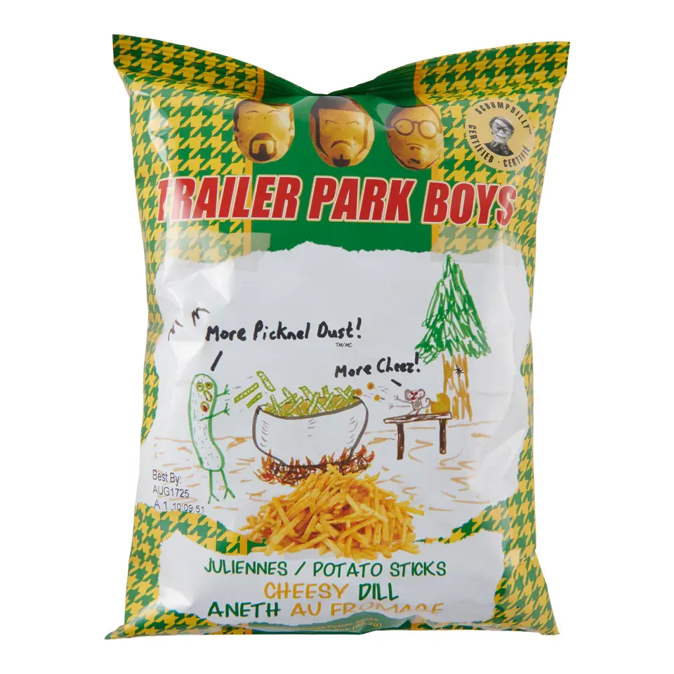 Trailer Park Boys Snack Sticks Cheesy Dill - Tumbleweed Toys