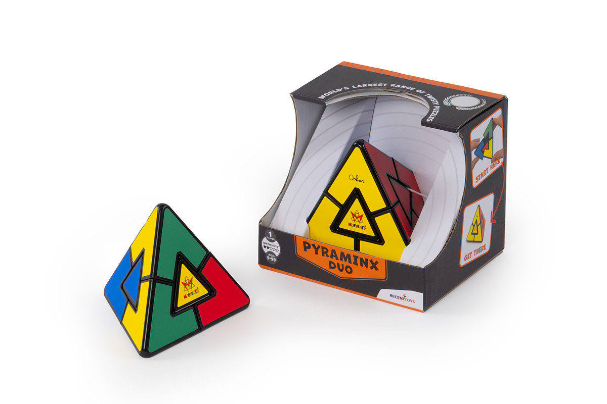Mefferts Pyraminx Duo Twisty Duo - Tumbleweed Toys