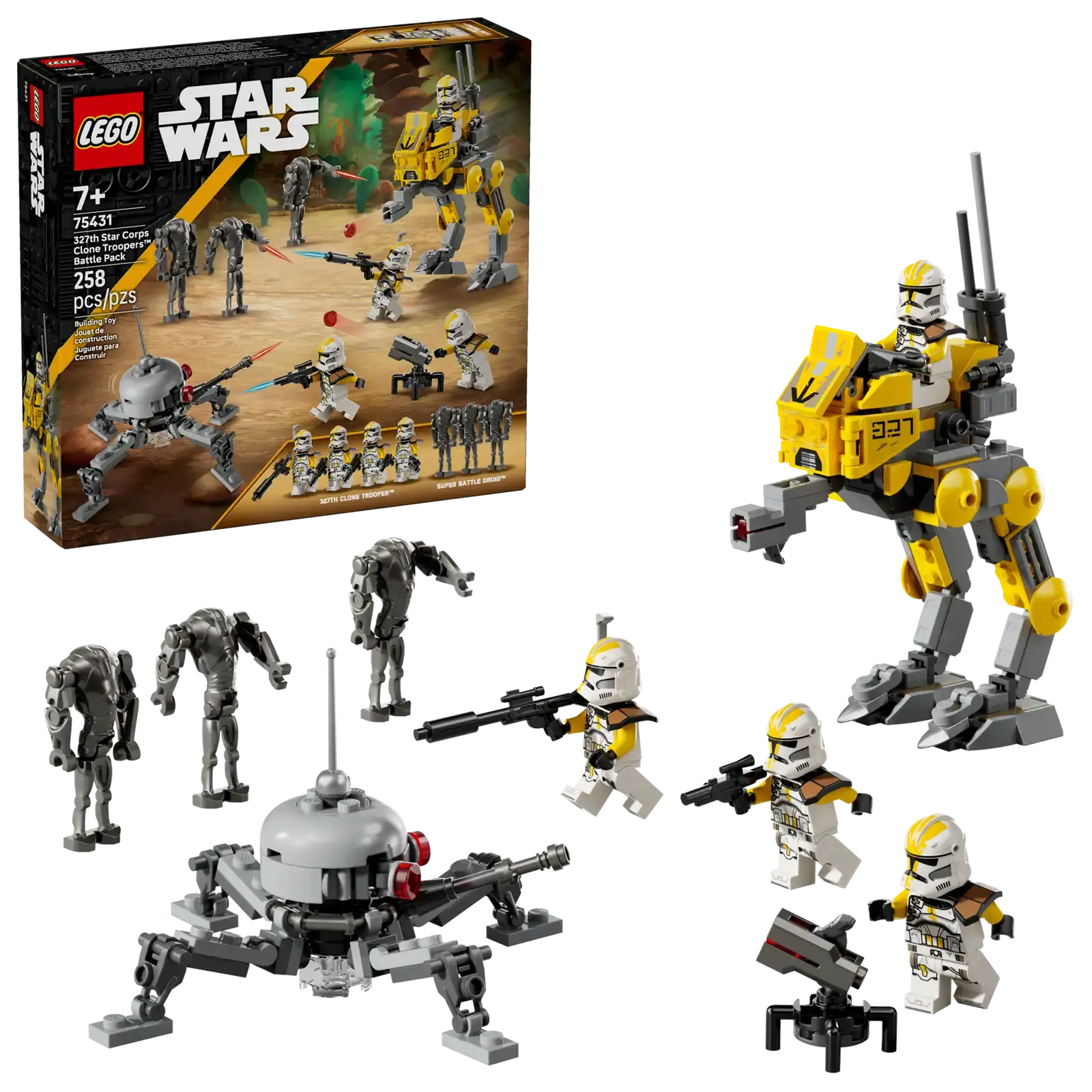 Lego 327th Star Corps Clone Troopers Battle Pack - Tumbleweed Toys