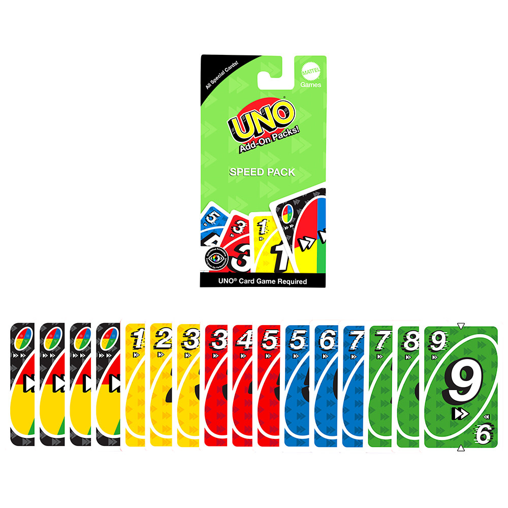 Uno Add On Pack - Speed Pack - Tumbleweed Toys