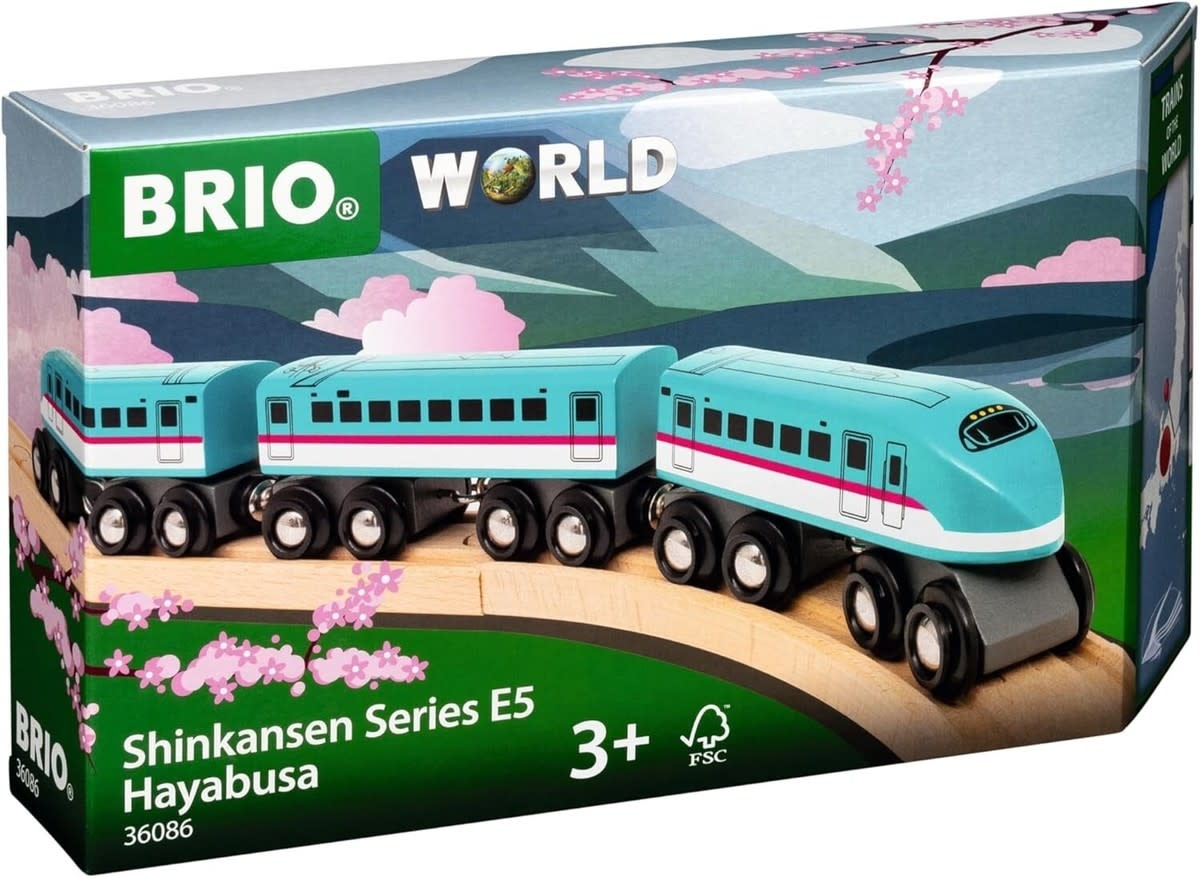 Brio Trains of The World: Shinkansen Series E5 Hayabusa Train ...