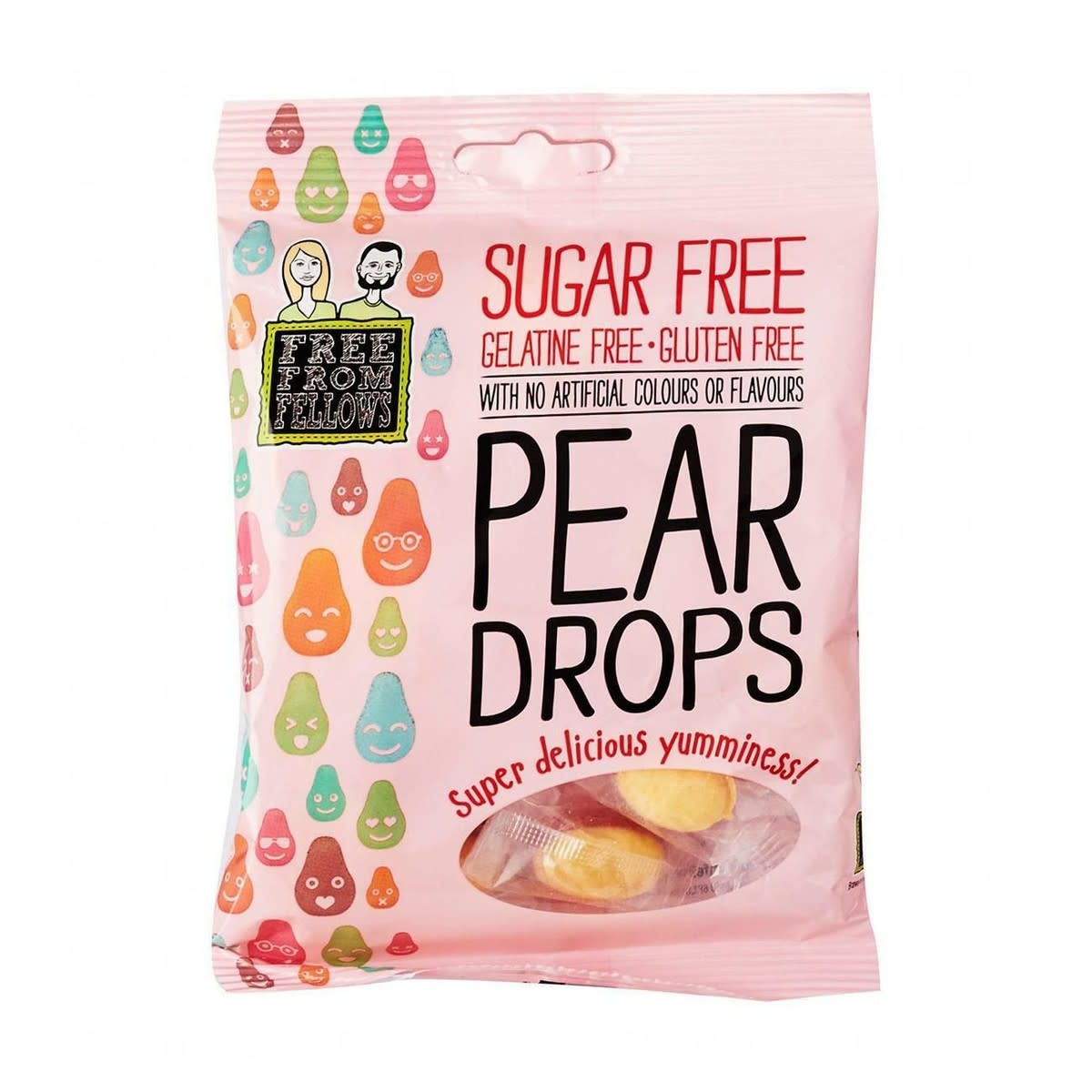 Free From Fellows Pear Drops 70g (British) - Tumbleweed Toys