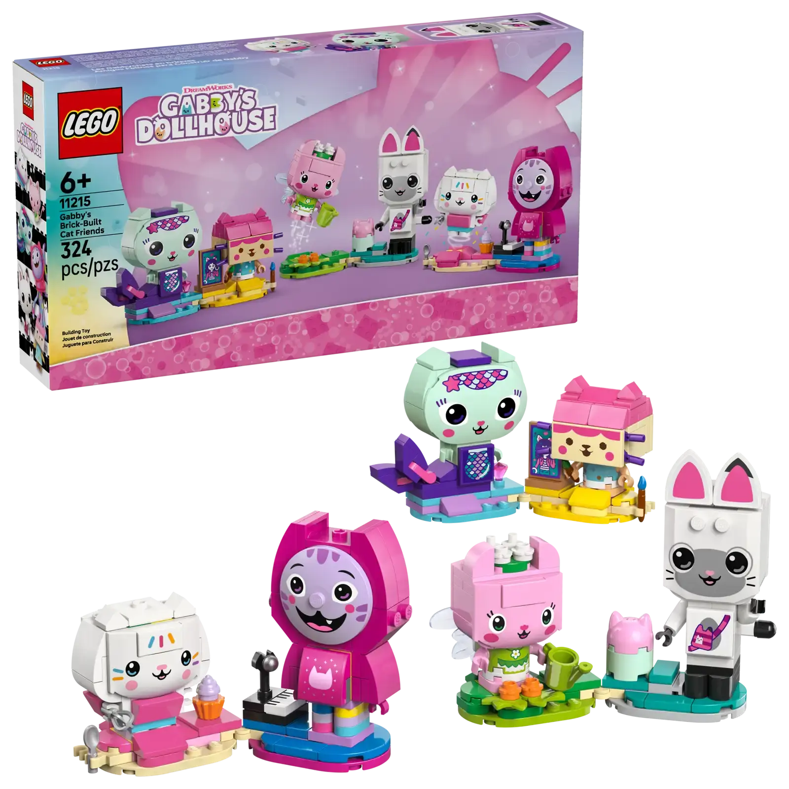 Lego Gabby's Brick-Built Cat Friends - Tumbleweed Toys