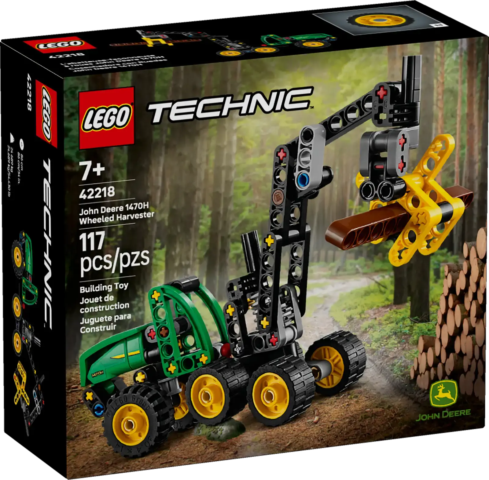 Lego John Deere 1470H Wheeled Harvester - Tumbleweed Toys