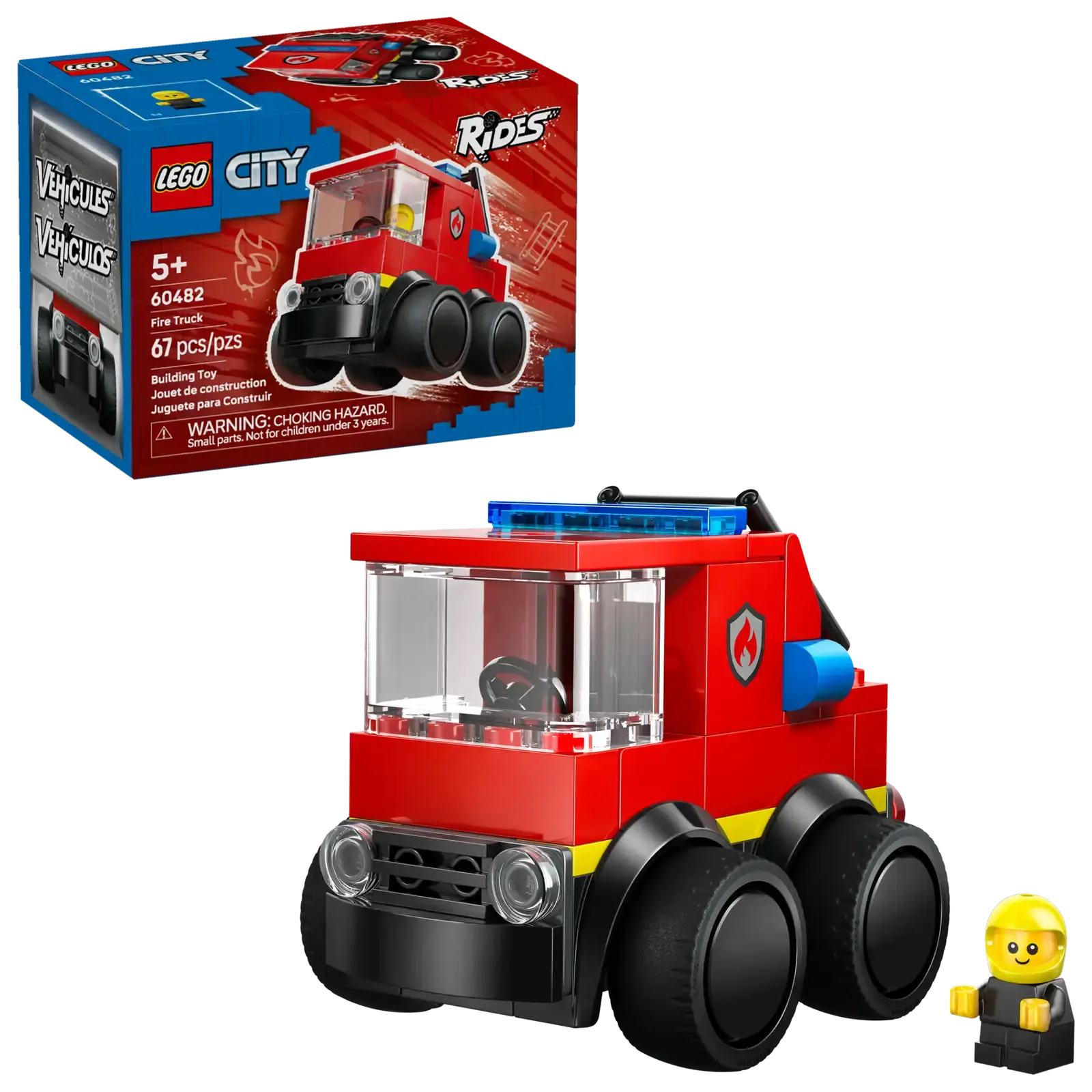 Lego Rides – Fire Truck - Tumbleweed Toys
