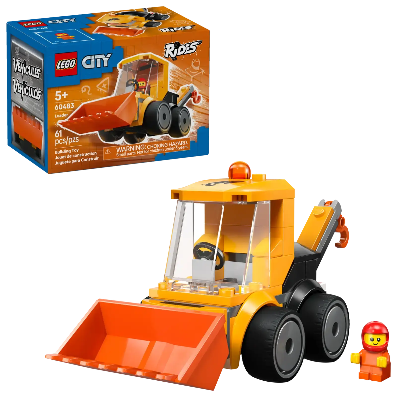 Lego Rides – Construction Loader - Tumbleweed Toys