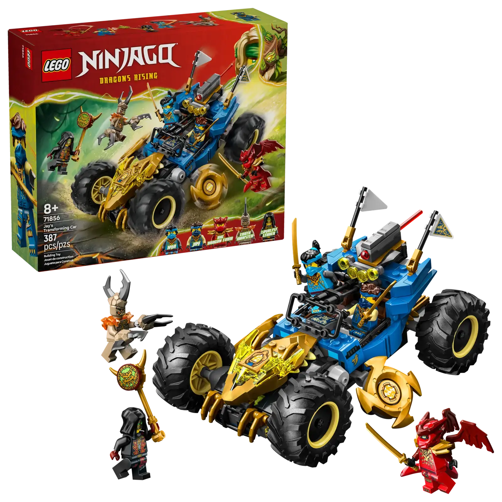 Lego Jay's Transforming Car - Tumbleweed Toys