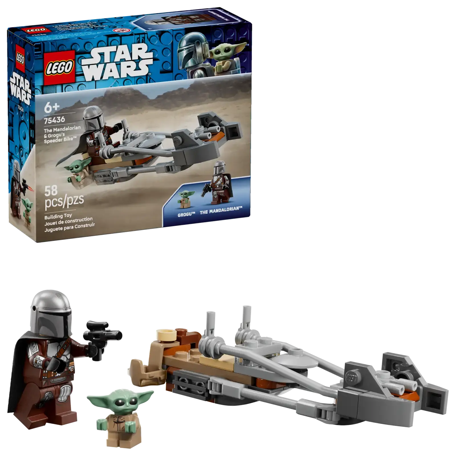 Lego The Mandalorian & Grogu's Speeder Bike - Tumbleweed Toys