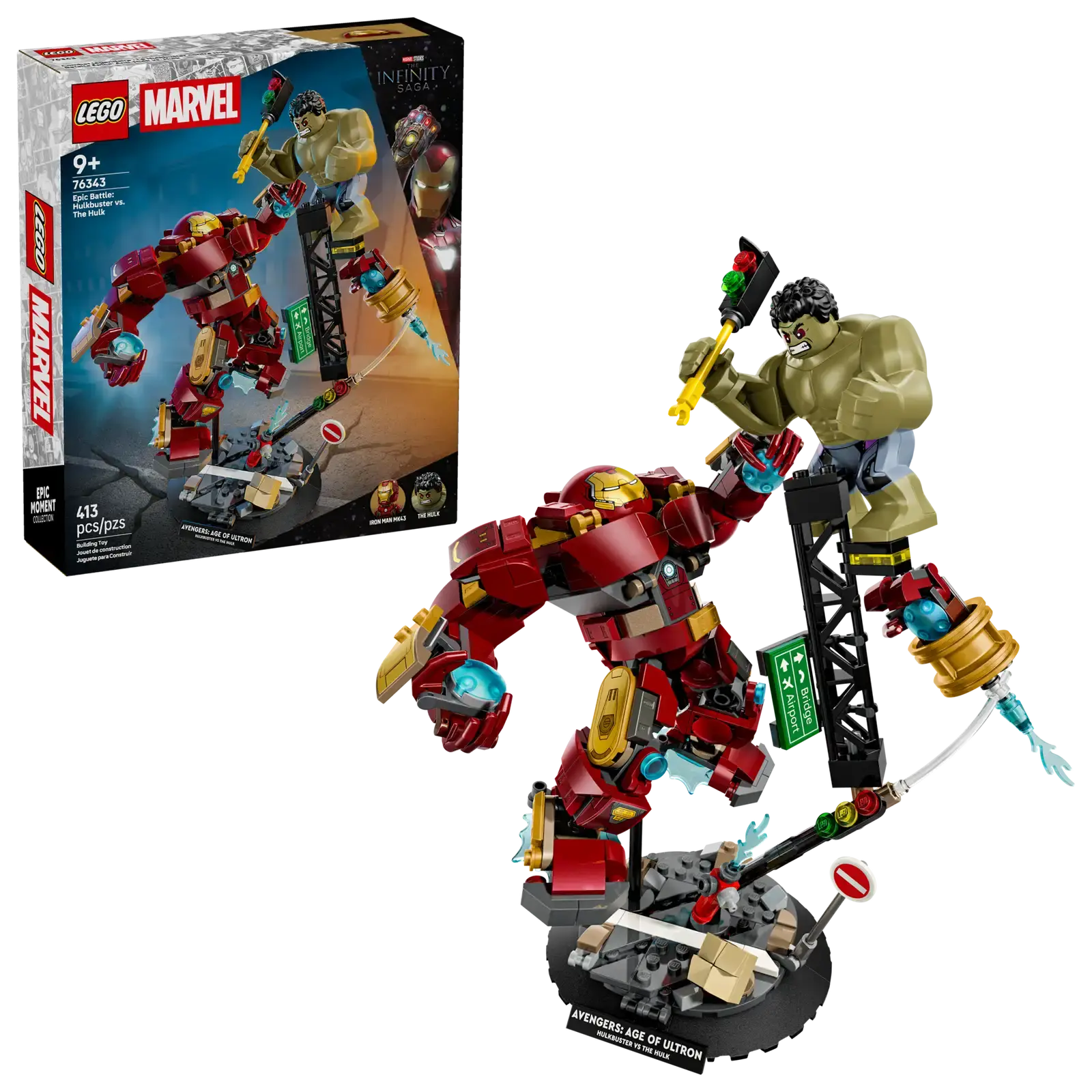 Lego Epic Battle: Hulkbuster vs. The Hulk - Tumbleweed Toys