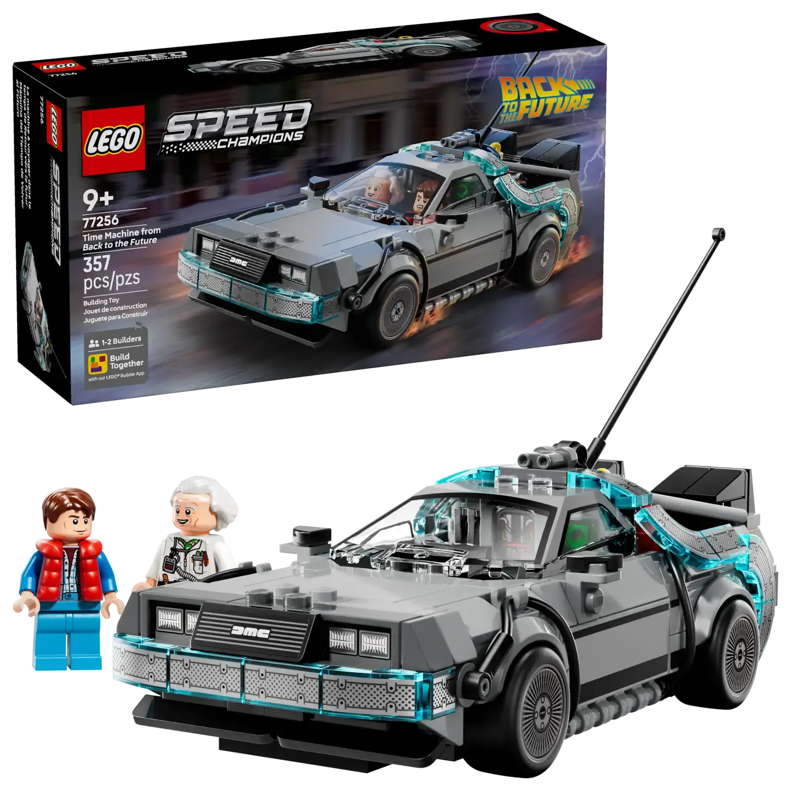 Lego Time Machine from Back to the Future - Tumbleweed Toys