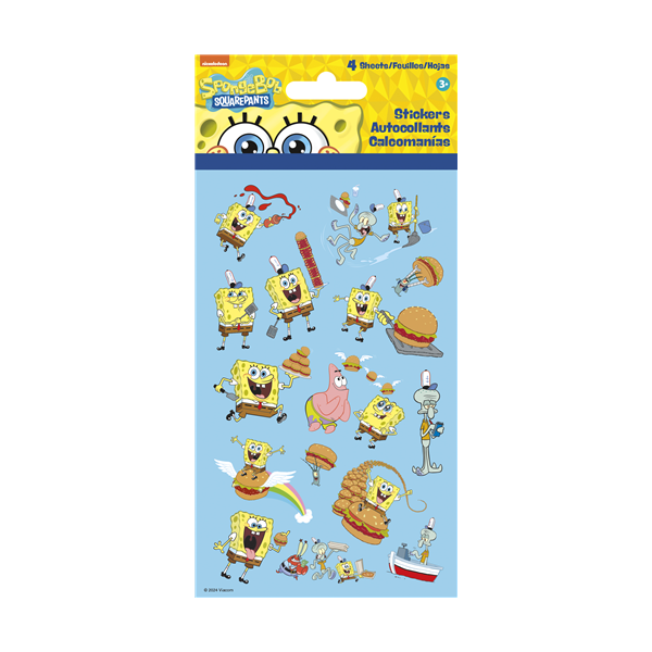Nickelodeon - SpongeBob - Classic Stickers - Tumbleweed Toys