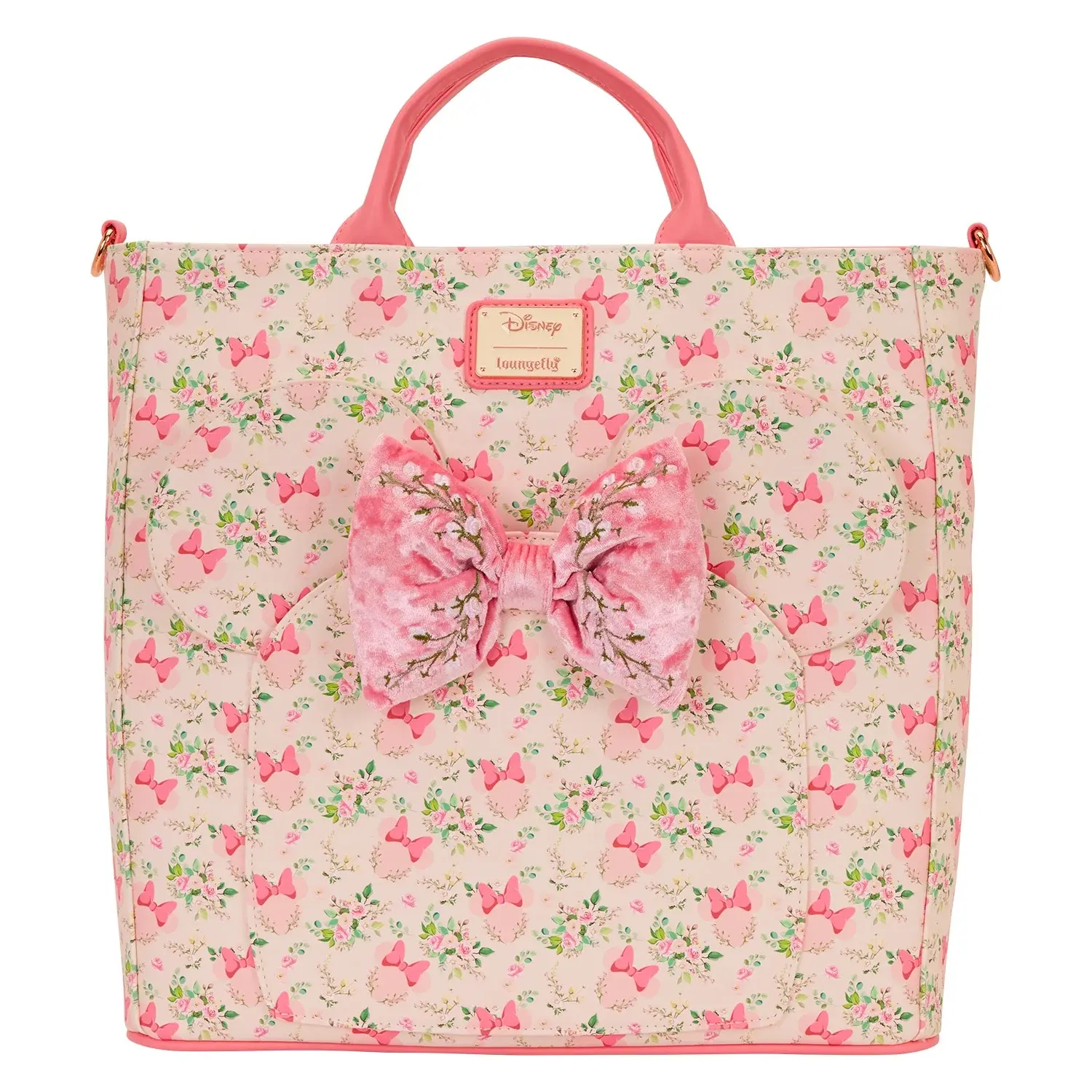 Disney Minnie Mouse Floral Tote Bag - Tumbleweed Toys