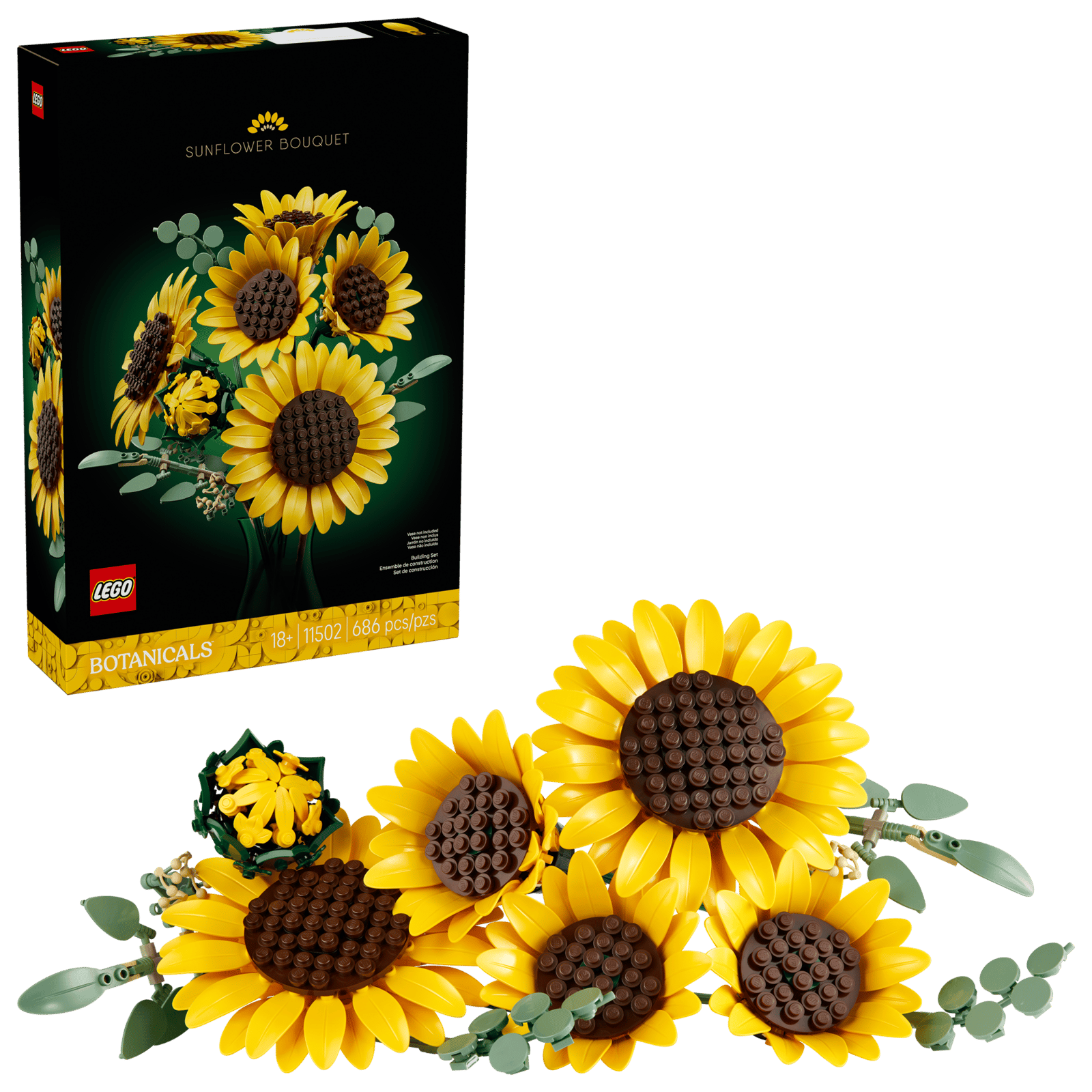Lego Sunflower Bouquet - Tumbleweed Toys
