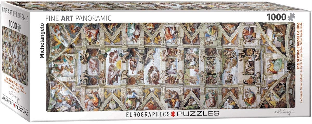 Eurographics The Sistine Chapel Ceiling 1000pc - Tumbleweed Toys