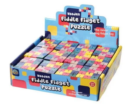 Wood Fiddle Fidget Puzzle - Tildie's Toy Box
