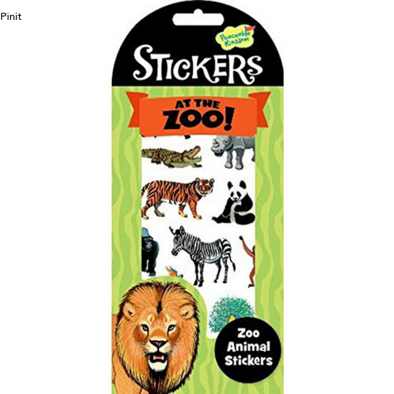 At The Zoo Stickers - Tildie's Toy Box