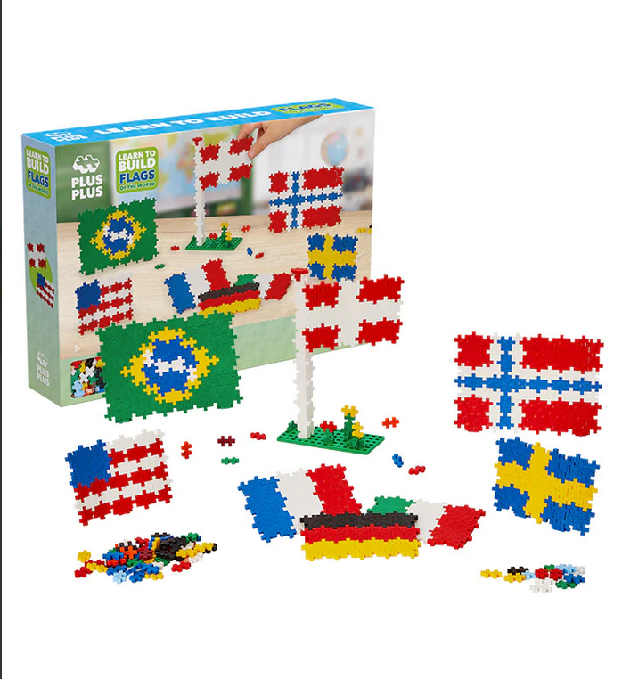 Learn to Build: Flags of the World - Tildie's Toy Box