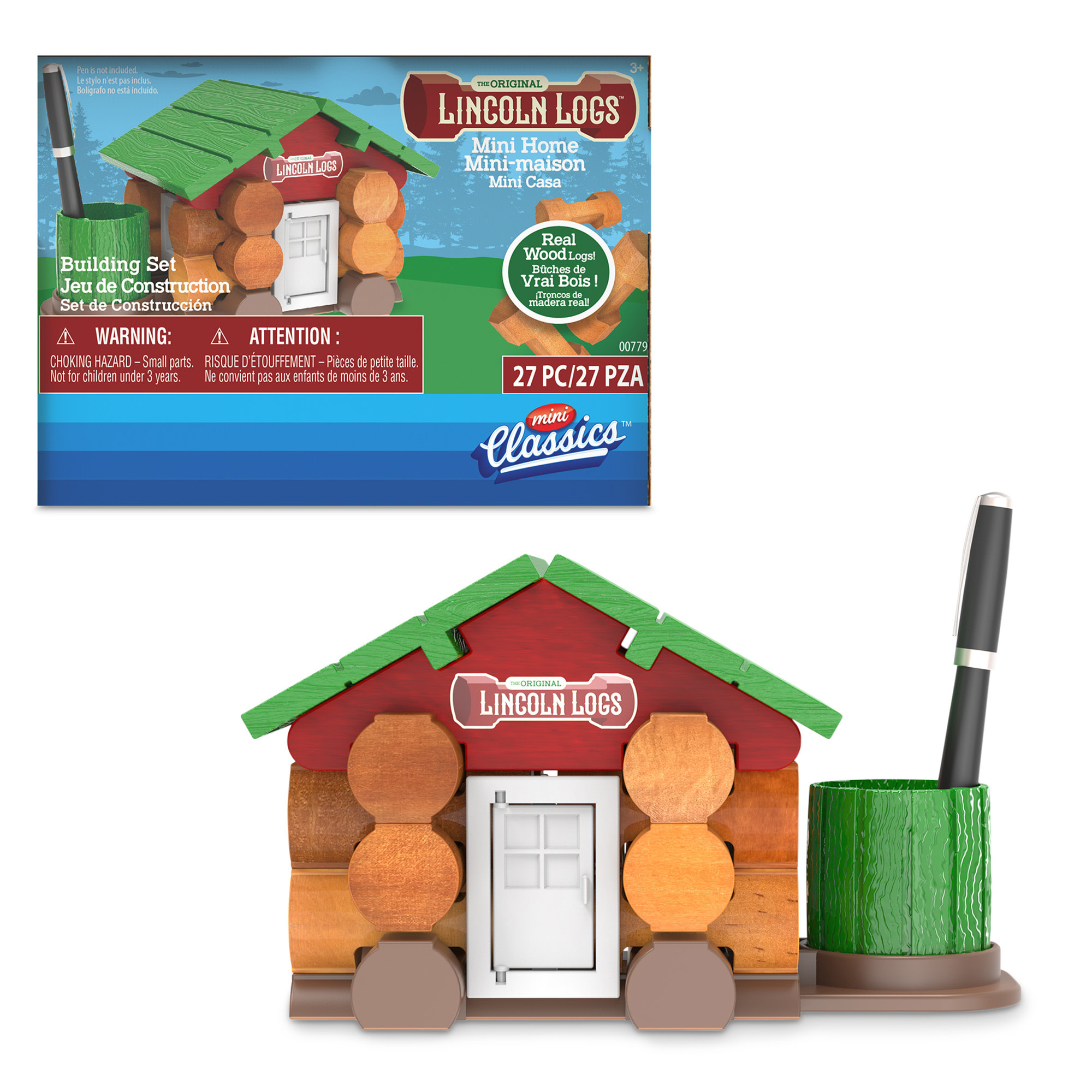 Mini Classics: Lincoln Logs Mini Home - Tildie's Toy Box