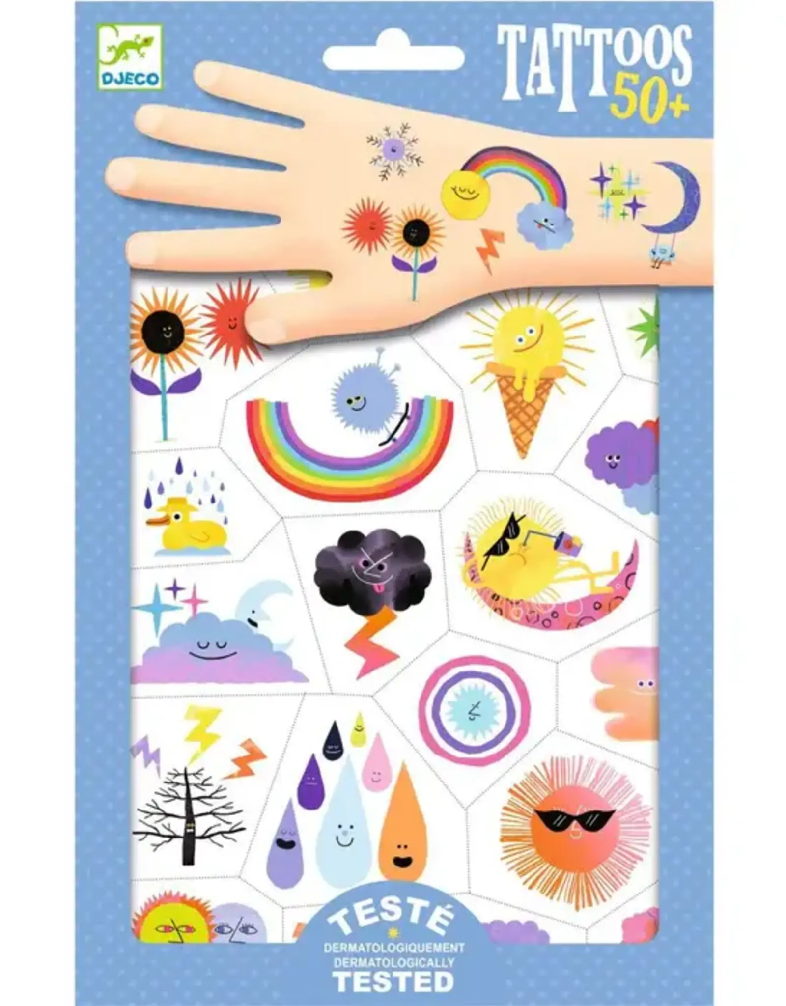 Tattoos: Weather Emoji - Tildie's Toy Box