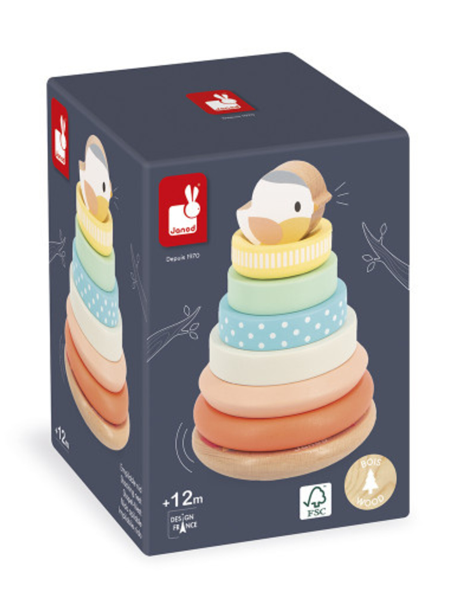 Pure Stacking Nest - Tildie's Toy Box