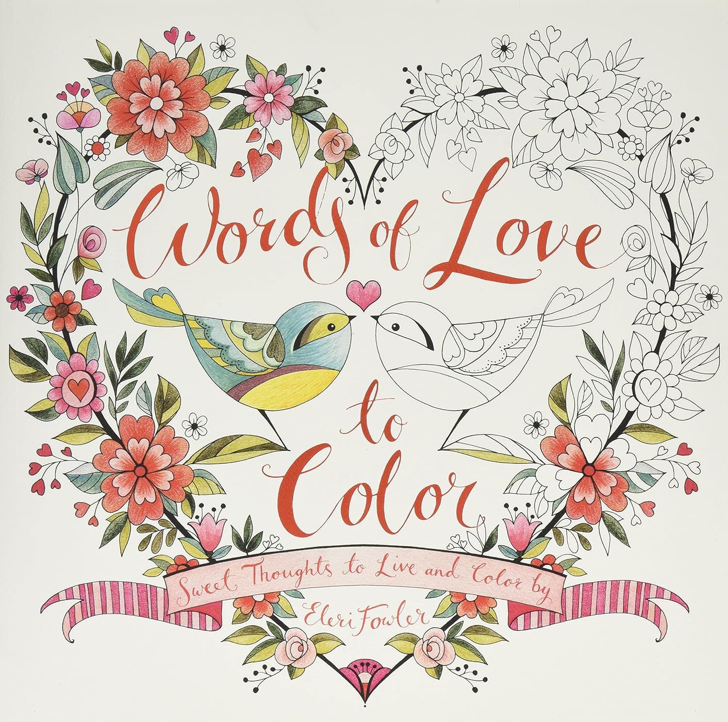 Words of Love to Color - Tildie's Toy Box