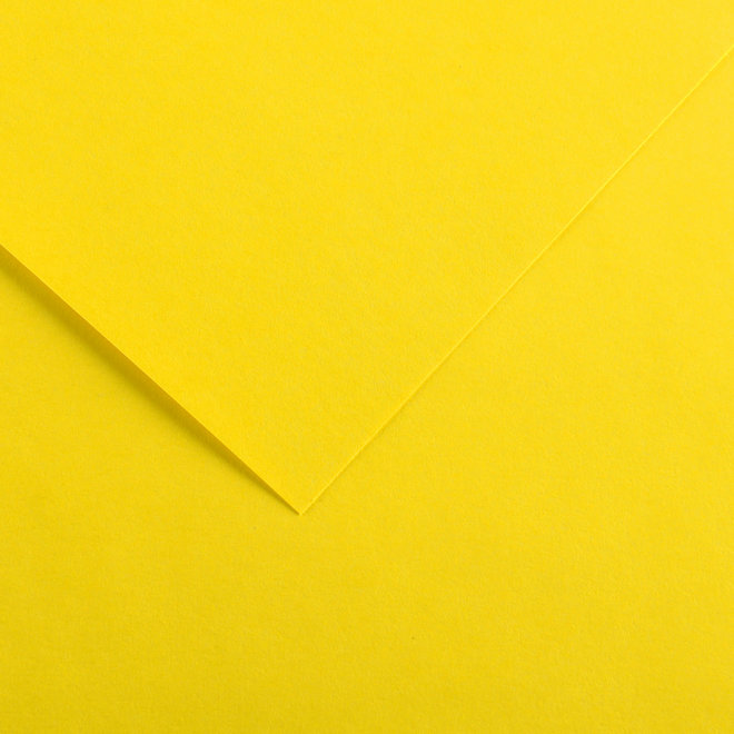 Colorline Paper Canary Yellow 8.5"x11" 300gsm - RISD Store