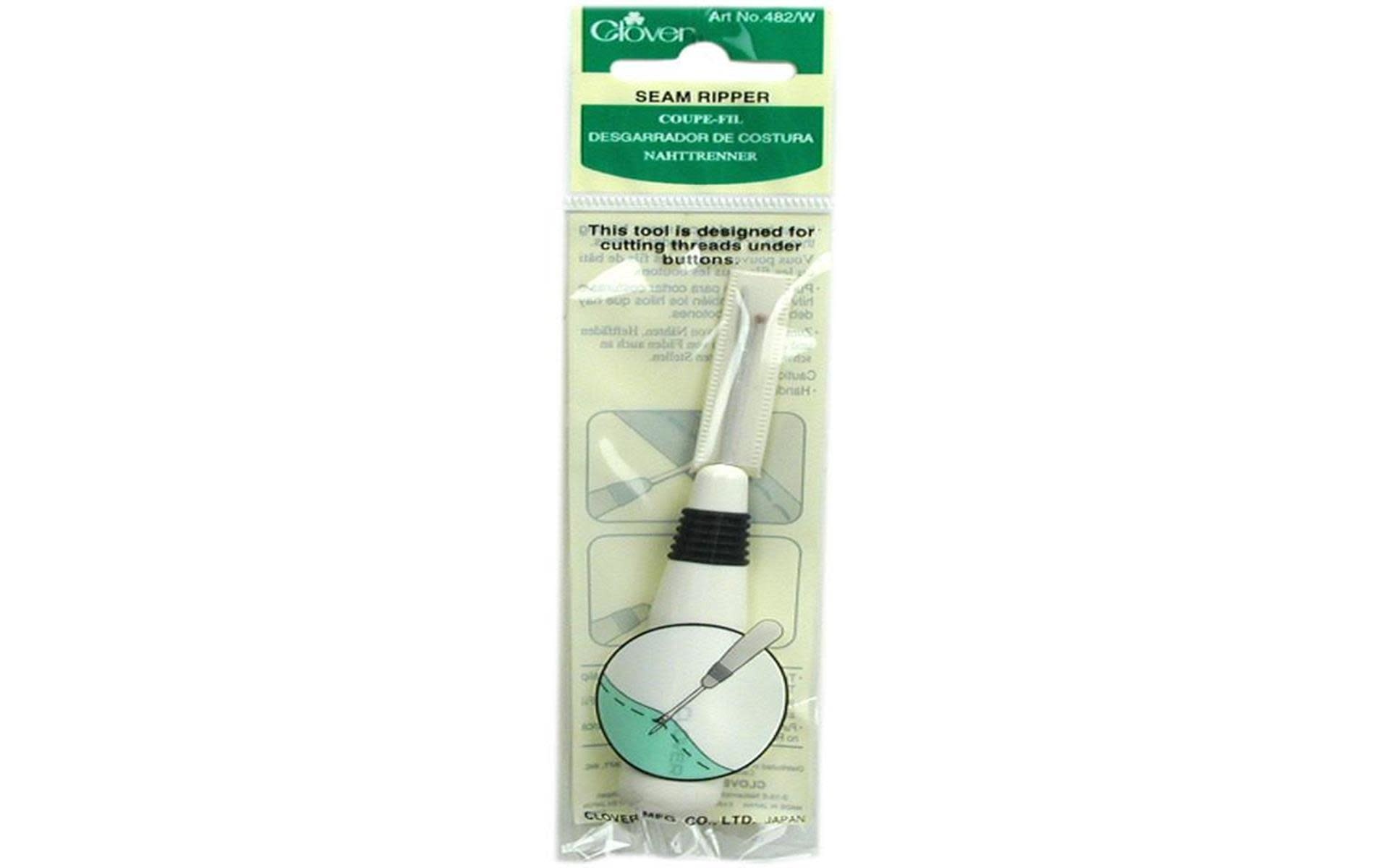Clover Seam Ripper White - RISD Store