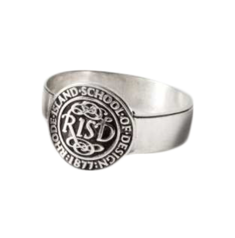 Johan Van Aswegen Ring Sterling Silver /RISD Cigar Band - RISD Store