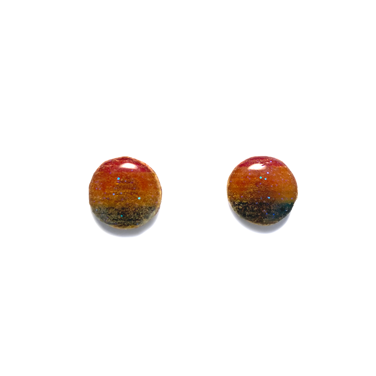 Glitterlimes Rainbow Strip Sour Dot Earrings - RISD Store
