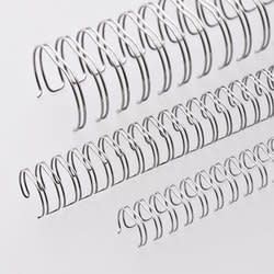 Wir-O Twin Loop Wire Binding Silver - RISD Store