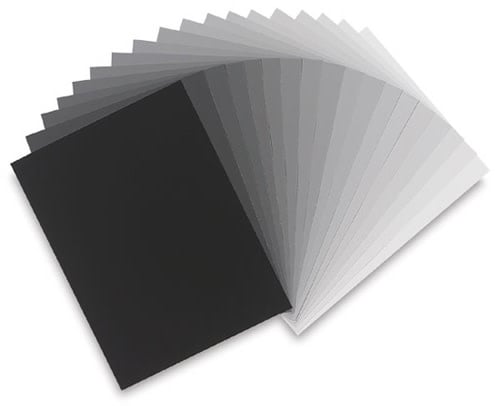 Color-Aid Paper 9"x12" Gray Set - RISD Store