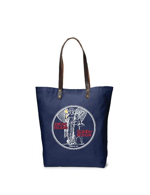Athena Tote Bag W/ Leather Handles - RISD Store