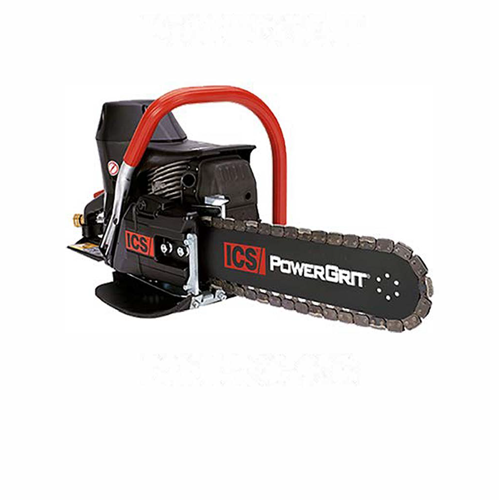 680ES-PG 10" Powergrit package. Powerhead, guide bar, 2 ductile chains ...