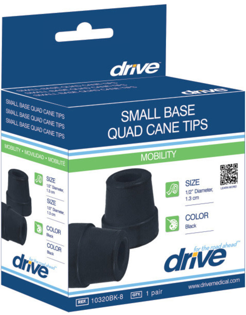 Quad cane tips 1/2 - Broadway Home Medical