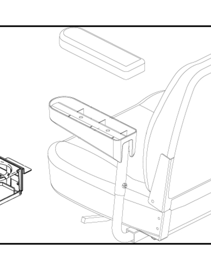 Pride Power Mobility Cup Holder - Broadway Home Medical