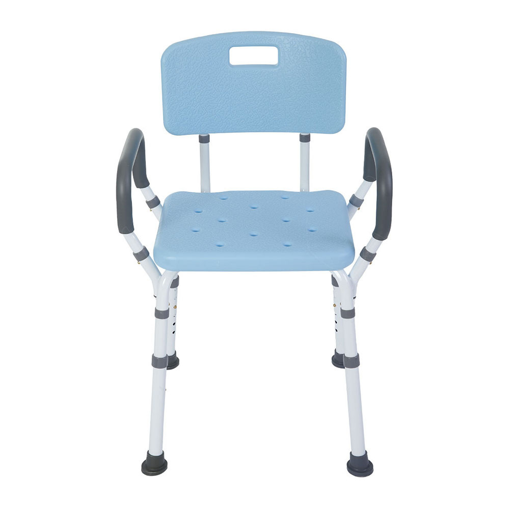 Premium Shower Bench With Padded Arms | Bath Chair | Rhythm Healthcare ...