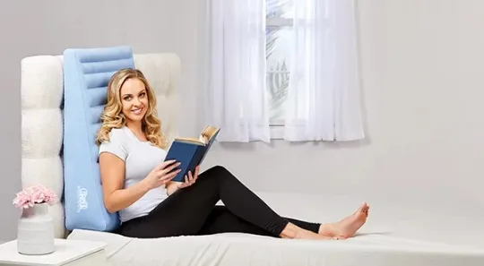 2-in-1 Inflatable Comfort Wedge - 7" - Broadway Home Medical