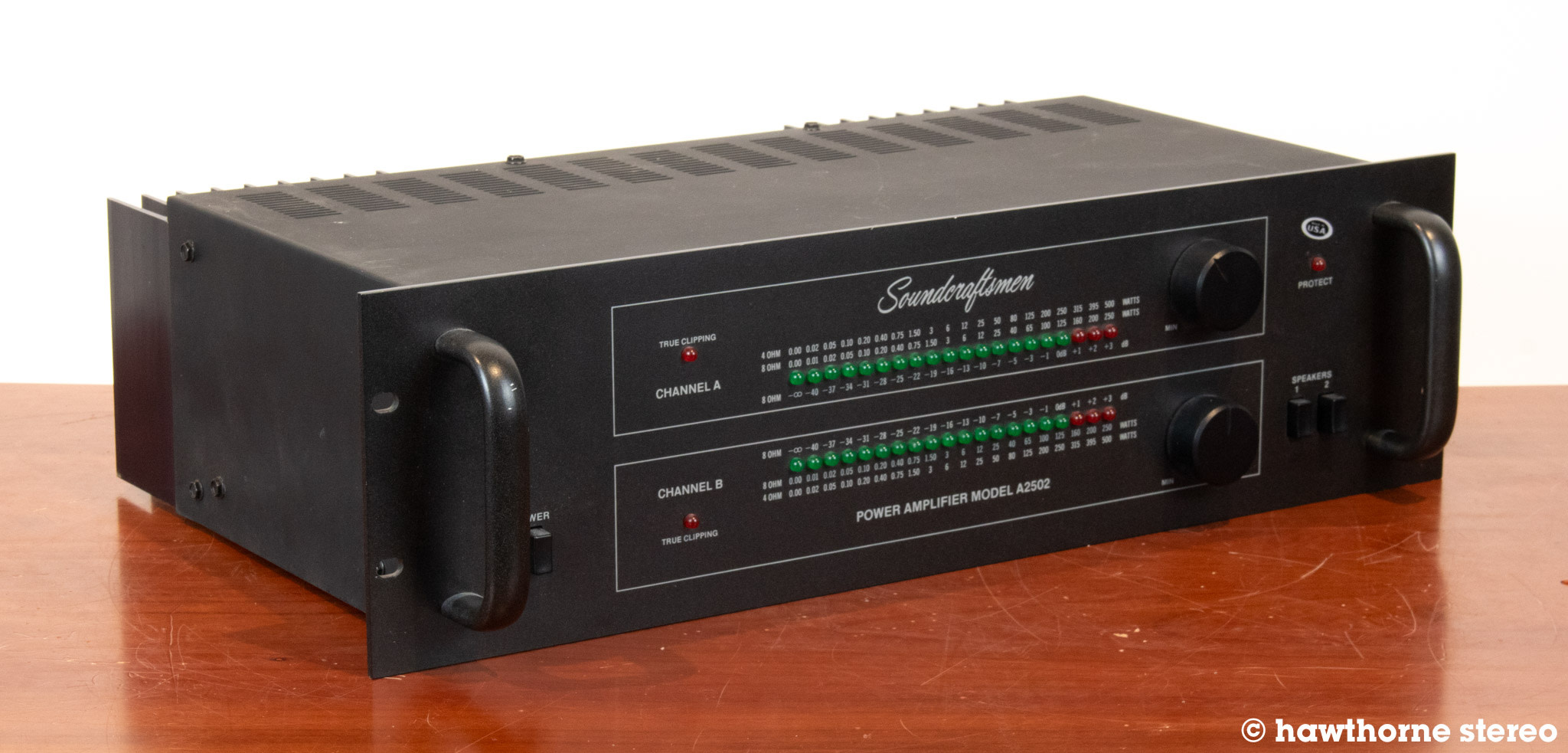 Soundcraftsmen A2502 Power Amp USED - Hawthorne Stereo