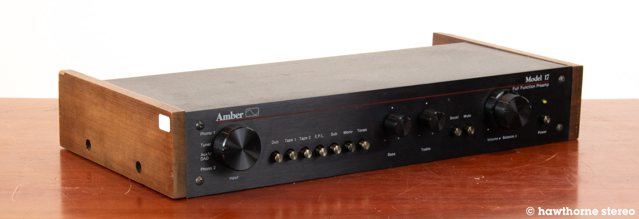 Amber Model 17 Preamp USED - Hawthorne Stereo