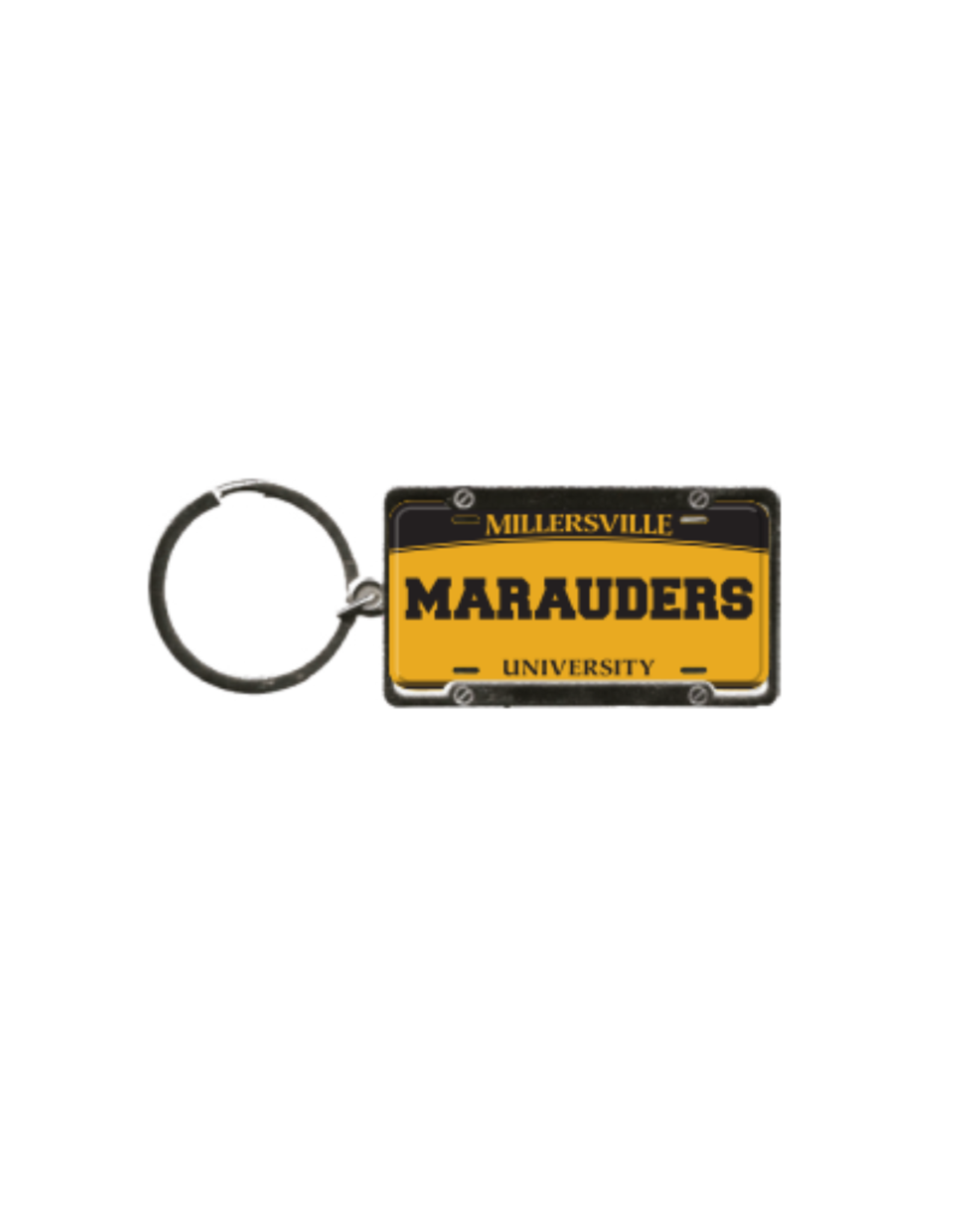 License Plate Keychain - Millersville University Store