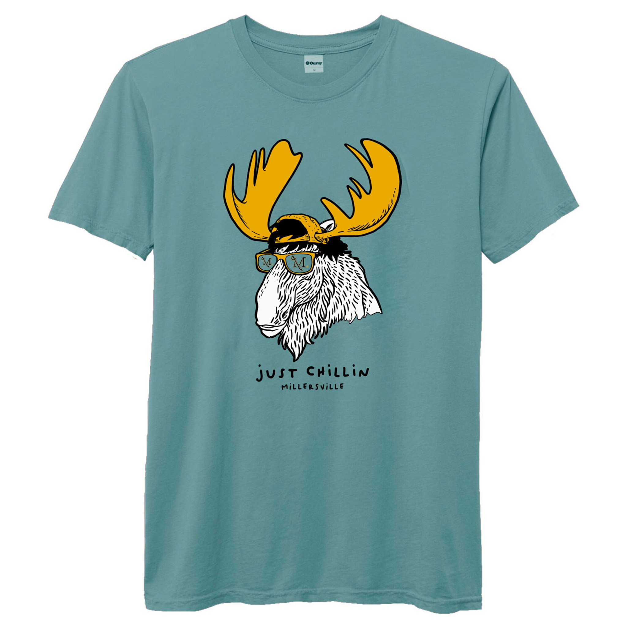 Just Chillin Moose Tee Harbor - University Store