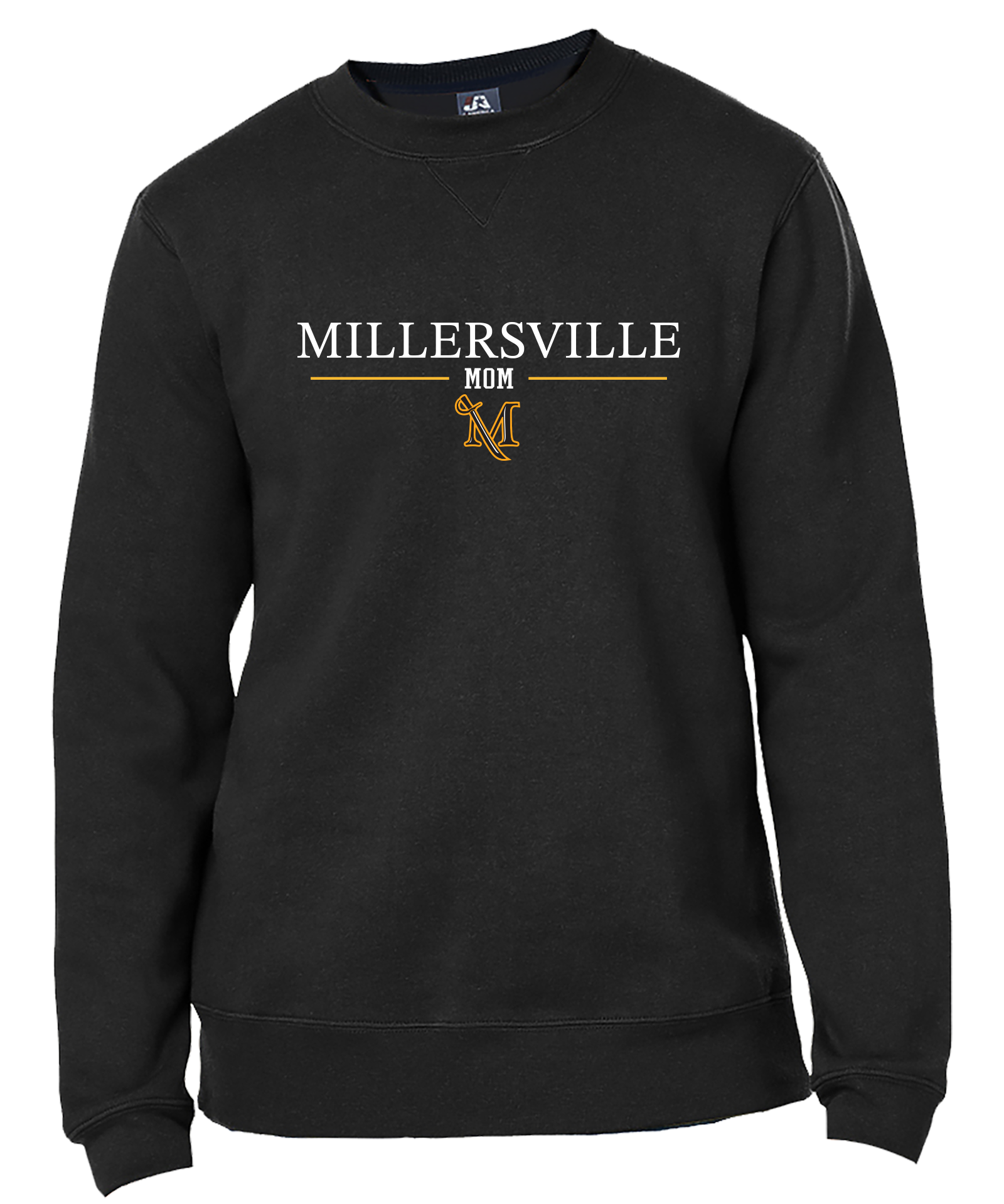 Premium Embroidered Crew Black MOM - University Store
