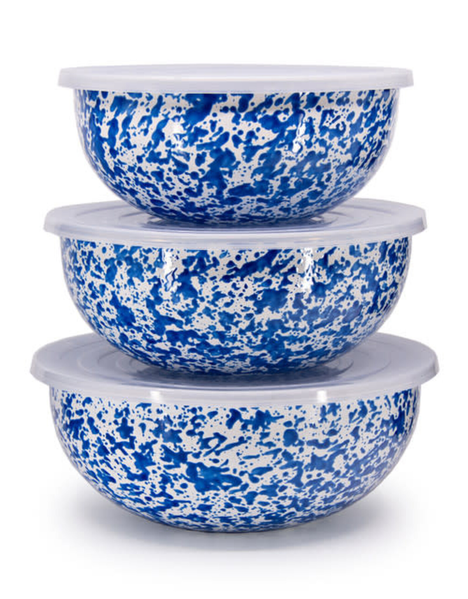 Crow Canyon - Blue Medium Bowl with Lid - The Farmer's House