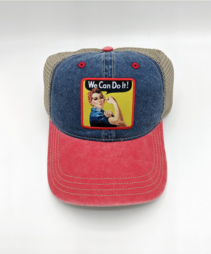 Rosie the Riveter Trucker Hat - Planewear