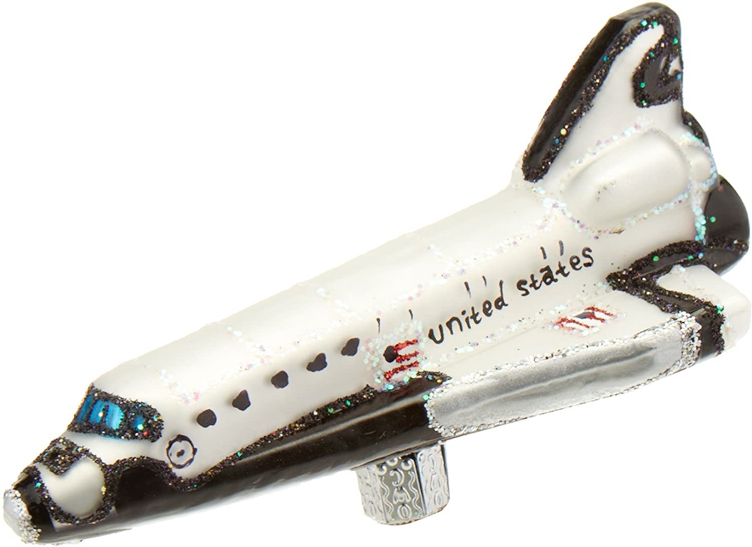 Old World Christmas Space Shuttle Ornament - Planewear