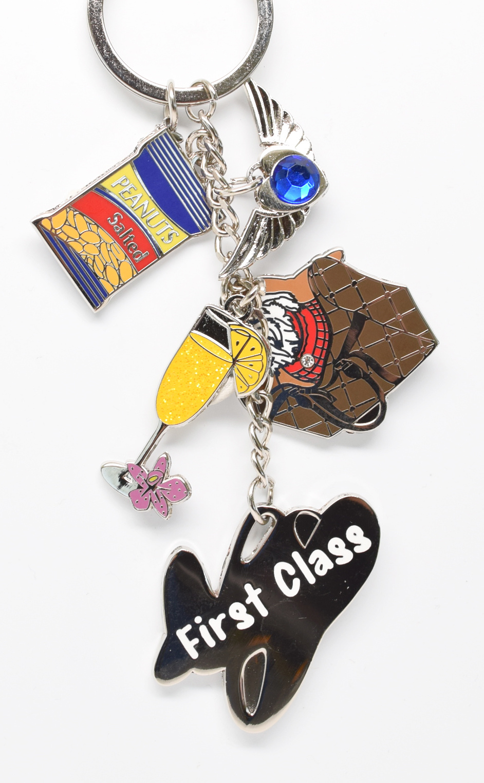 Jumpseat Keychain FIRST CLASS CHARMS - Planewear