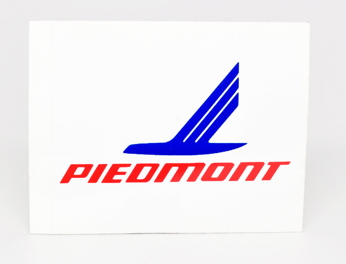 Piedmont 70's Speedbird Logo Sticker-Vinyl - Planewear