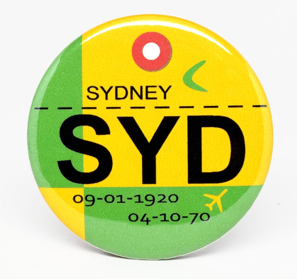SkyTag Magnet SYD - Planewear